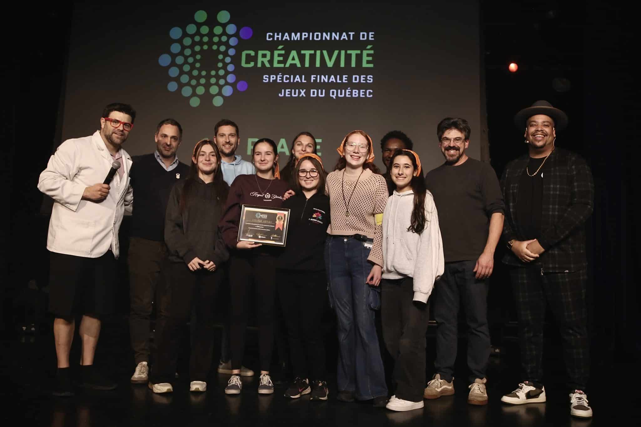 Le Collège Citoyen couronné grand gagnant au Championnat de créativité ...